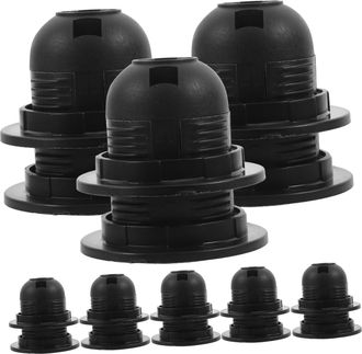 Artibetter 10st&uuml;cke Lampenfassung Vollgewinde Ersatz F&uuml;r Tischlampen Pendelleuchten Schrankdecke Mit Sicherer Verbindung Und Langlebiger Konstruktion