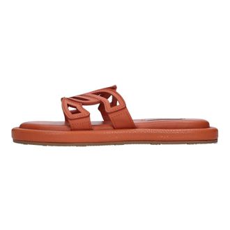Casadei Ledermules - - Shoes - Damen - Orange - 37 EU