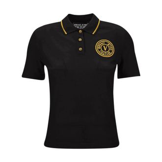 Versace Jeans Couture T-Shirts und Polos - - Tops - Damen - Schwarzk - XS