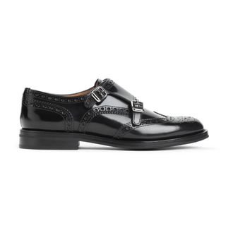 Churchs Lana R Schwarze Kalbsleder Derbys - - Shoes - Damen - Schwarzk - 41 EU