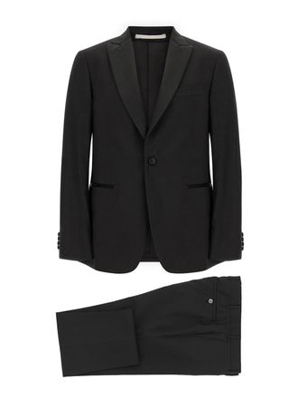 Pal Zileri Knielanges Kleid - Schwarz