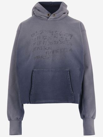 Maison Margiela Womens Cotton Sweatshirt With Logo Multicolour Top