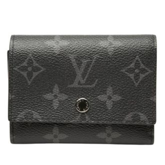 Louis Vuitton Portefeuille Tri-Fold Pre-owned - Homme - Pre-owned - Noir - Taille: ONE Size