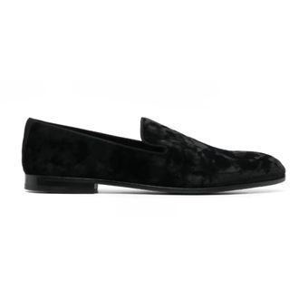Dolce & Gabbana Flat Loafers - - Shoes - Herren - Schwarzk - 41 1/2 EU
