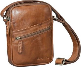 STILORD Naro Sac Bandouli&egrave;re Homme Cuir Petit - Sac Crossbody en Cuir V&eacute;ritable Compact pour Tablette 10 - Sac Messenger Petit pour Quotidien & Voyage Couleur