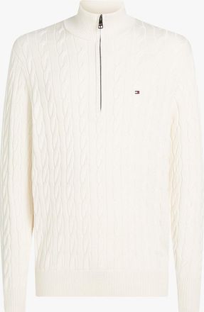 Tommy Hilfiger Pull torsad&eacute; en maille