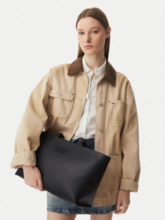 Tommy Jeans Handtasche Tommy Jeans Tjw Must Tote AW0AW18772 Schwarz