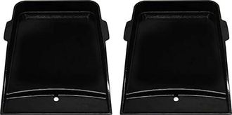 Weber Deluxe Plancha für Genesis II Modelle (57 x 40cm), Ersatz für Grillrost, Porzellan-emailliertes Gusseisen, passend für Weber Genesis II Gasgrill 400 &