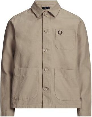 Fred Perry Veste &agrave; col classique en coton