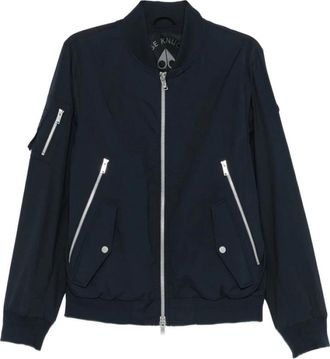 Moose Knuckles Homme, Vestes, Bleu, Taille: S Bomber Jacket
