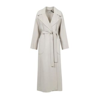 Max Mara Doris Long Coat - - Coats - Damen - Beige - XS