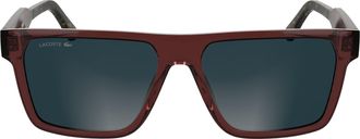 Lacoste L6059S 601 TRANSPARENT BURGUNDY 56/16/150 Herren Sonnenbrillen