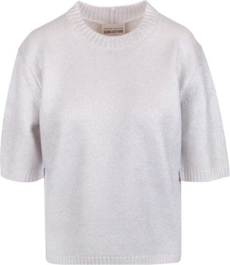 Semicouture Femme, Pulls, Gris, Taille: 38 FR Maglia Irune