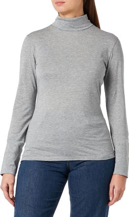 BOSS Damen C_Emerie_2 Jersey TOP, Silver40, M EU