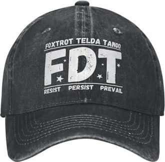Generic Casquette Homme, Homme Femmes Logo FDT Anti Imprim&eacute;s Casquettes Vintage Lav&eacute;e Lav&eacute;e Cadeau R&eacute;gable