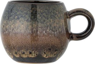 Bloomingville Paula Tasse 275 ml, Steingut, D9 cm, H8 cm - Perfekt f&uuml;r deinen t&auml;glichen Kaffee- oder Teegenuss, edler Kaffeebecher f&uuml;r deinen Fr&uuml;hst&uuml;ckstisch