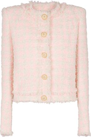 Balmain blazer en tweed - Rose