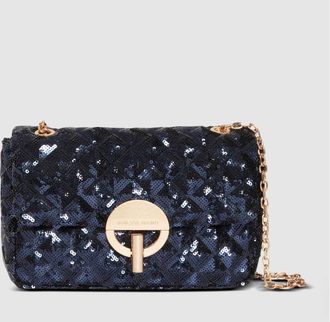 Vanessa Bruno Sac Moon Moyen Marine