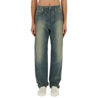 Kenzo Asagao Gerades Jeans - - Jeans - Herren - Blau - W30