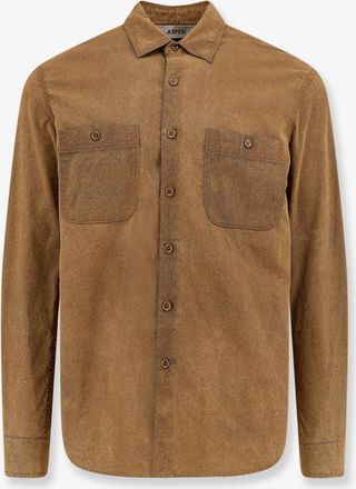 Aspesi Suede shirt - ASPESI - gender_Man