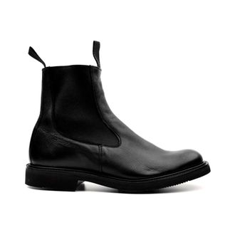 Trickers Schwarze Lederstiefel - - Shoes - Herren - Schwarzk - 42 EU