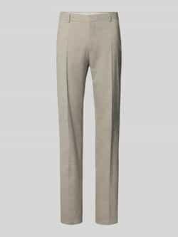 HUGO BOSS Regular Fit Anzughose mit Schurwoll-Anteil Modell Leon