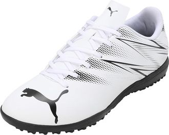 Puma Herren ATTACANTO Fu&szlig;ballschuhe, White Schwarz, 46 EU