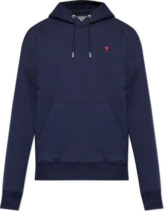 Ami Homme, Sweatshirts et sweats &agrave; capuche, Bleu, Taille: XL Logo SweaT-shirt