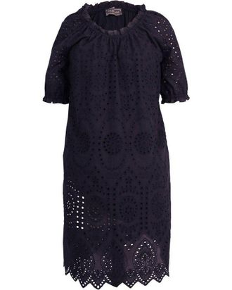 White Label Midikleid Kleid mit Madeira-Spitze