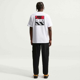Nike T-Shirt U NSW TEE LSE AIR BOX mit Print, Langarm-Design, aus angerauter Sweatware aus Baumwolle