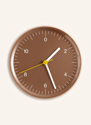 HAY Wanduhr braun