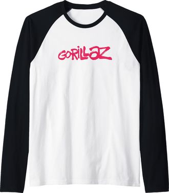 Gorilla Brush Logo Pink Raglan