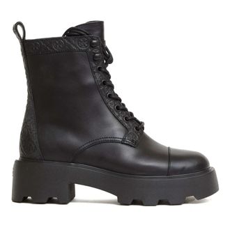 Tory Burch T Monogram Lug Ankle Boot - - Shoes - Damen - Schwarzk - 36 EU