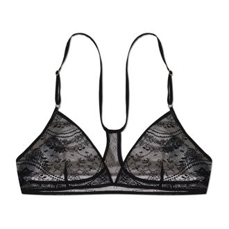 Tom Ford Wave Lace Racerback Triangle Bralette - - Underwear - Damen - Schwarzk - XS