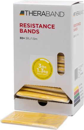 Theraband Dispenser Box mit 30 Bändern à