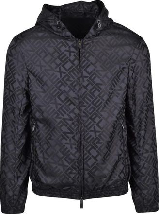 A|X Armani Exchange Homme, Vestes, Noir, Taille: XS Giubbotto Antivento