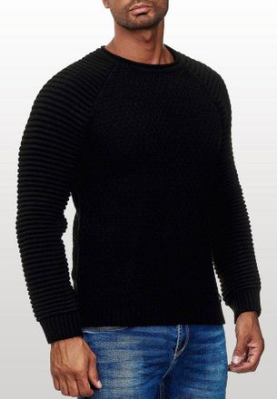 Rusty Neal Strickpullover in modischem Grobstrick-Design