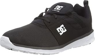 DC Homme Heathrow Baskets Basses, Noir Black White, 36.5 EU