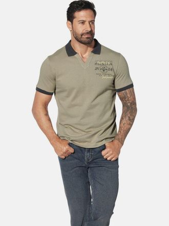 Jan Vanderstorm Poloshirt VOLKUR mit Waffelstruktur