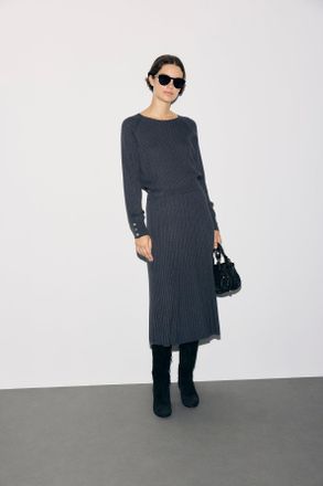 Gerard Darel Pull en maille fantaisie - RITA - anthracite