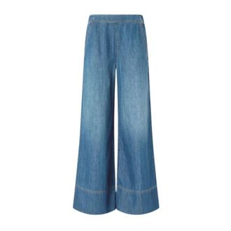 Pinko Pinko, Femme, Jeans, Bleu, Taille: 40 FR Spiaggia Pantalone