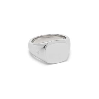 Tom Wood Homme, Accessoires, Gris, Taille: 60 MM Kay Ring