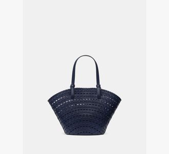 Kate Spade New York Kate Spade Dahlia Tote Bag f&uuml;r Frauen in Pariser Navy Mehrfarbig | Leder