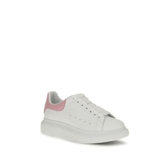 Alexander McQueen Chunky Calf Leather Sneaker - White