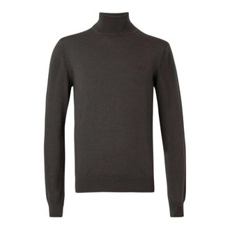 Lacoste Merino Woll Rollkragenpullover - - Knitwear - Herren - Braun - S