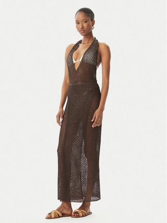 Guess Strandkleid E6GK04 Z5402 Braun Classic Fit