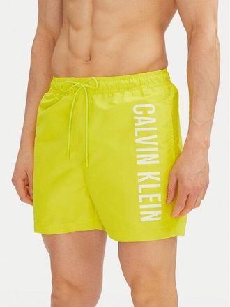 Calvin Klein Swimwear Badeshorts KM0KM01092 Gelb Regular Fit