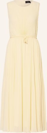 s.Oliver Black Label S.Oliver Black Label Plisseekleid gelb