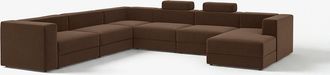 IKEA J&Auml;TTEBO Sofa, U-Form/7-sitzig