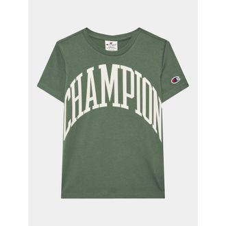 Champion T-Shirt 306362 Gr&uuml;n Regular Fit